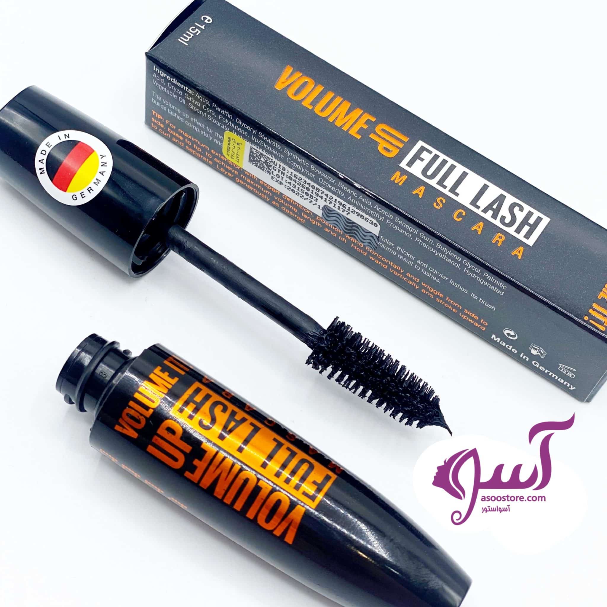 ریمل فول لش بل حجم دهنده BELL - فروشگاه آنلاین آسو استور