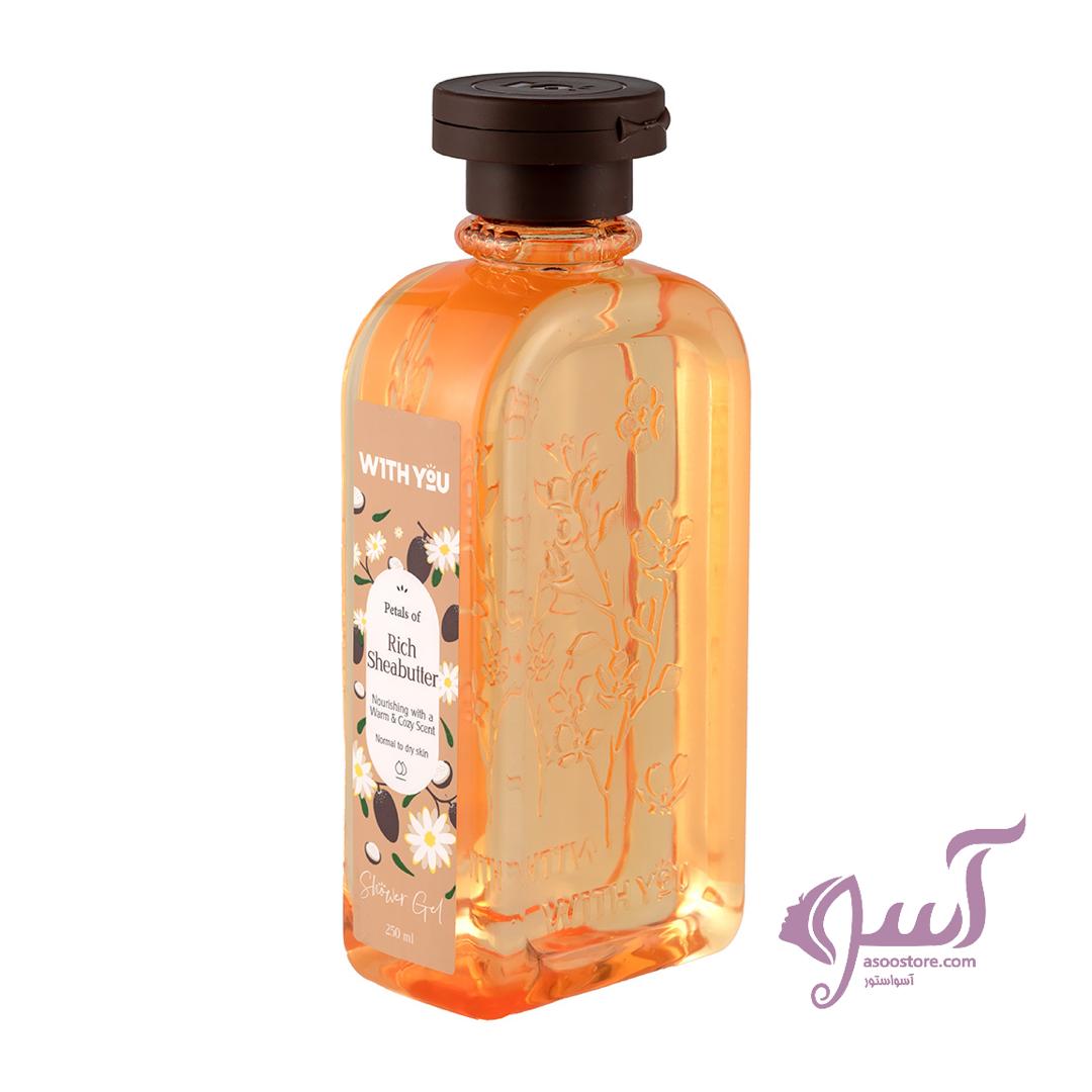 شامپو بدن ویت یو شی باتر Shea Butter - فروشگاه آنلاین آسو استور