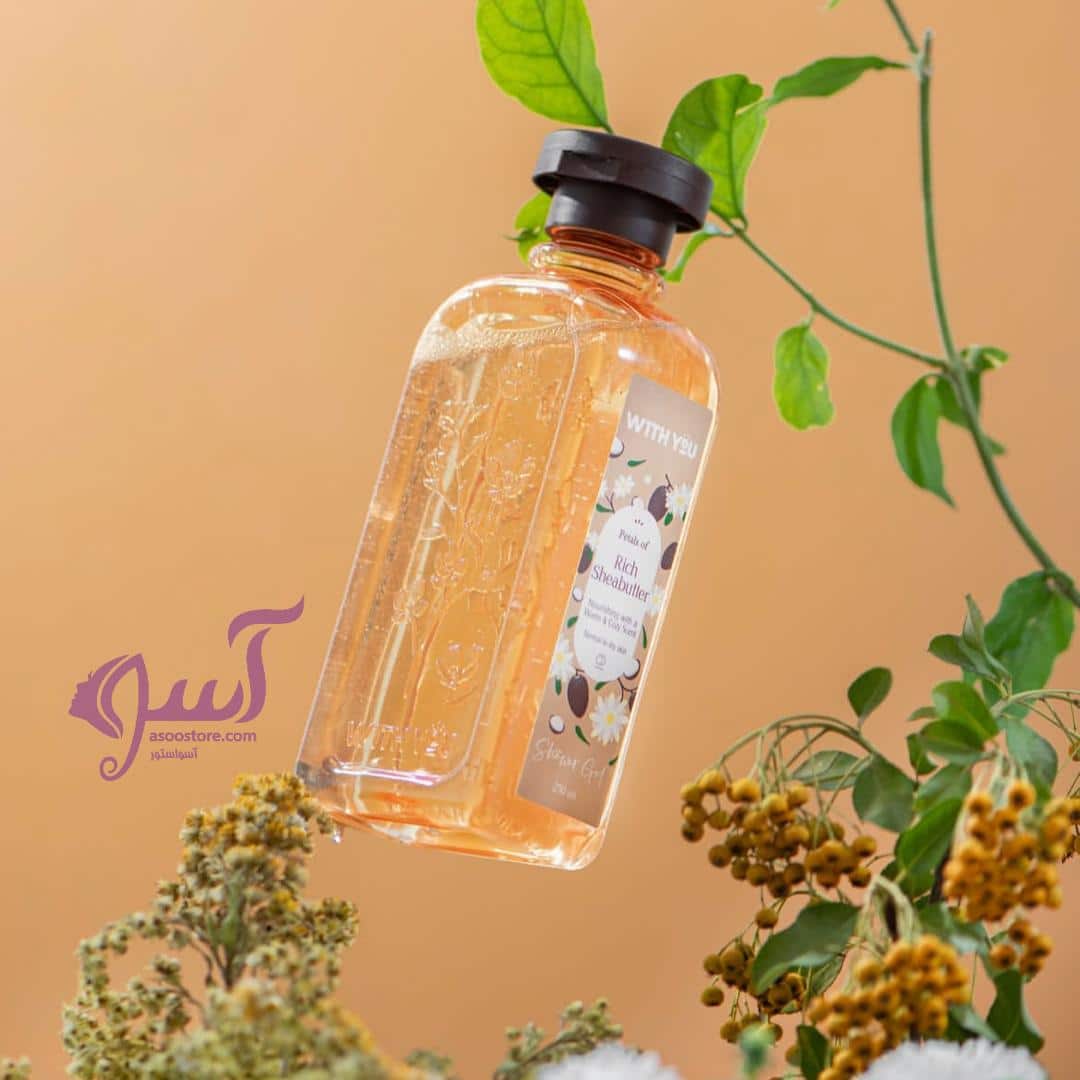 شامپو بدن ویت یو شی باتر Shea Butter - فروشگاه آنلاین آسو استور